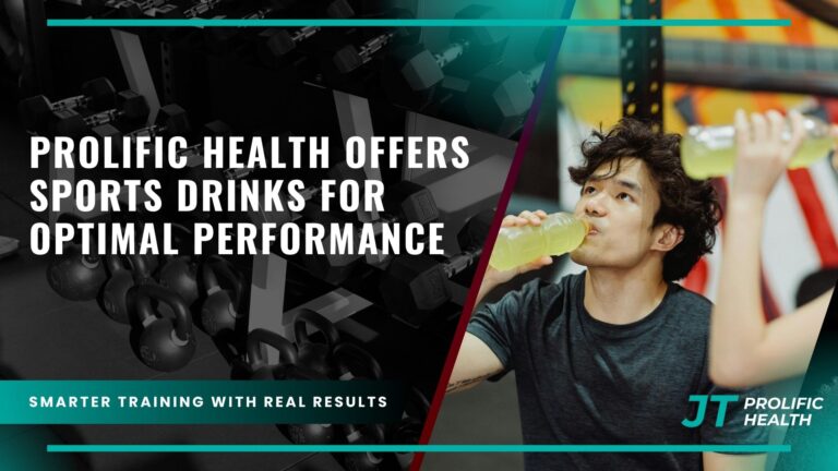 Prolific Health Offers Sports Drinks for Optimal Performance